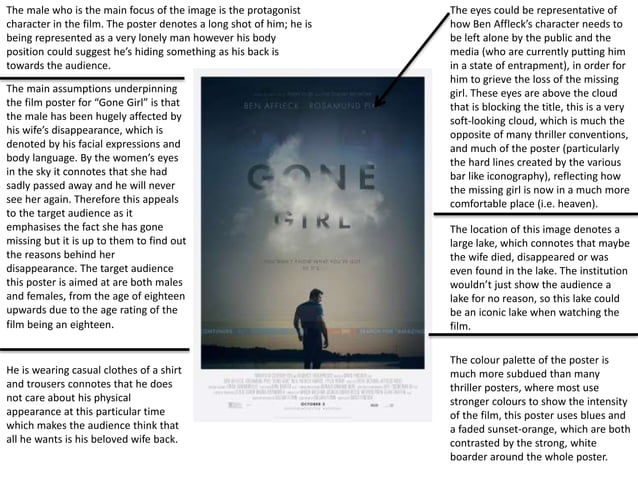 Film poster analysis | PPTX | Movies | Entertainment