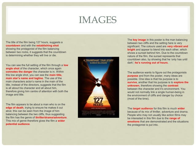 Film Poster Analysis | PPT
