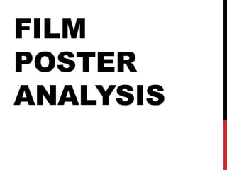 Film poster analysis | PPTX