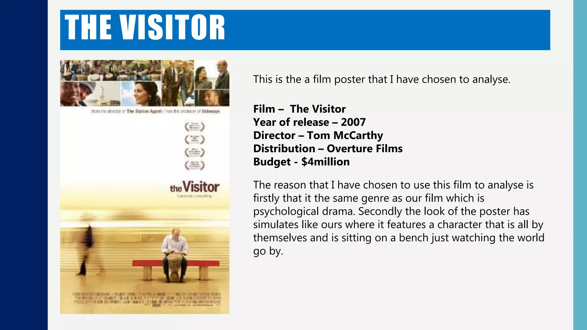 Film poster analysis | PPTX