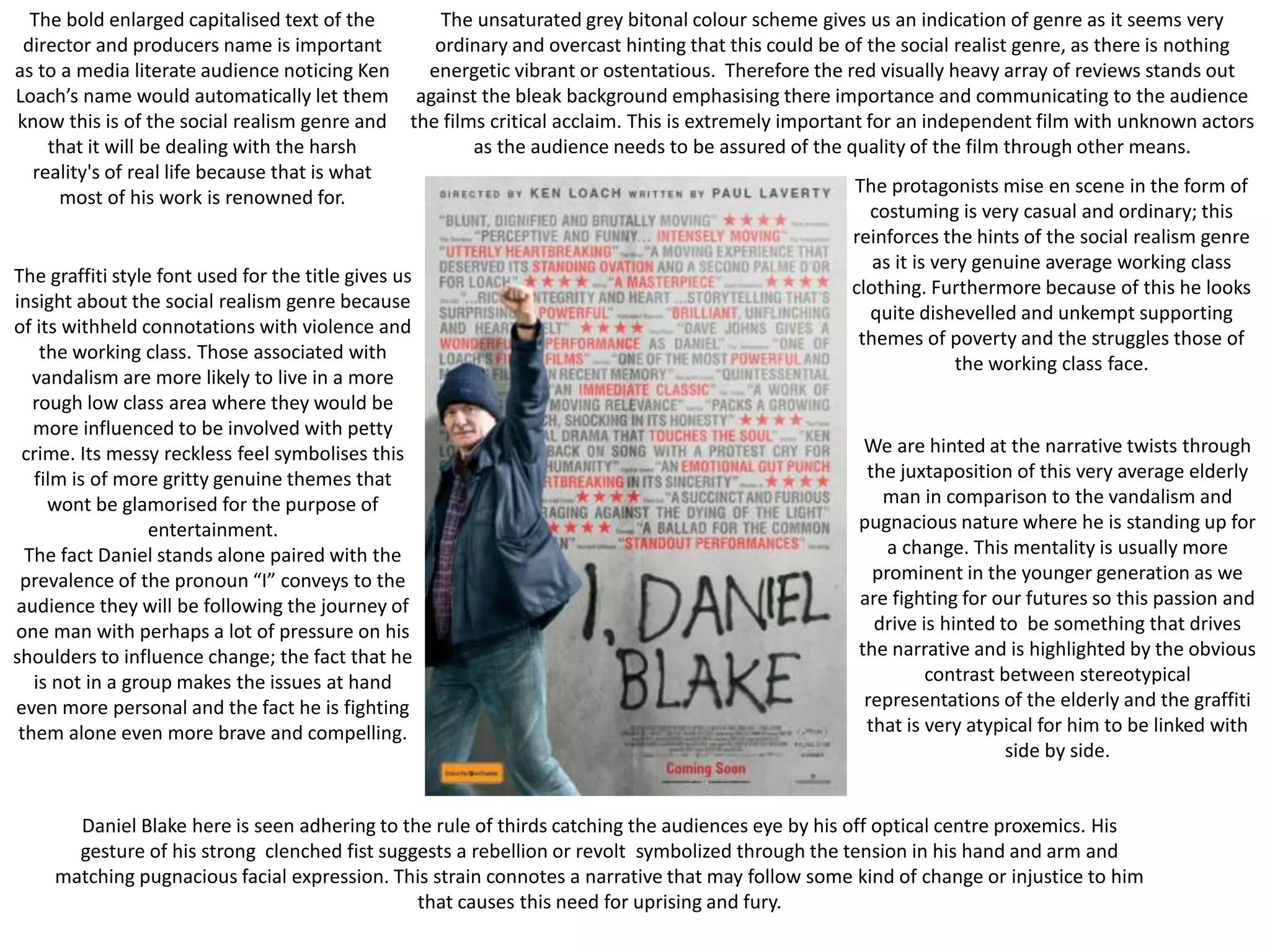 Film Poster Analysis | PPTX