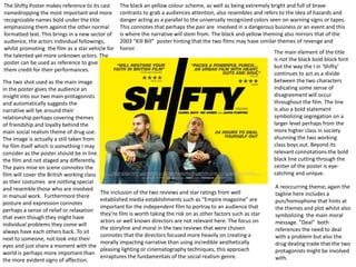 Film Poster Analysis | PPTX | Movies | Entertainment