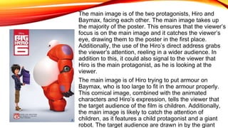 Film Poster Analysis - Big Hero 6 | PPTX