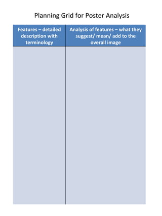 Film poster analysis homework | PPT