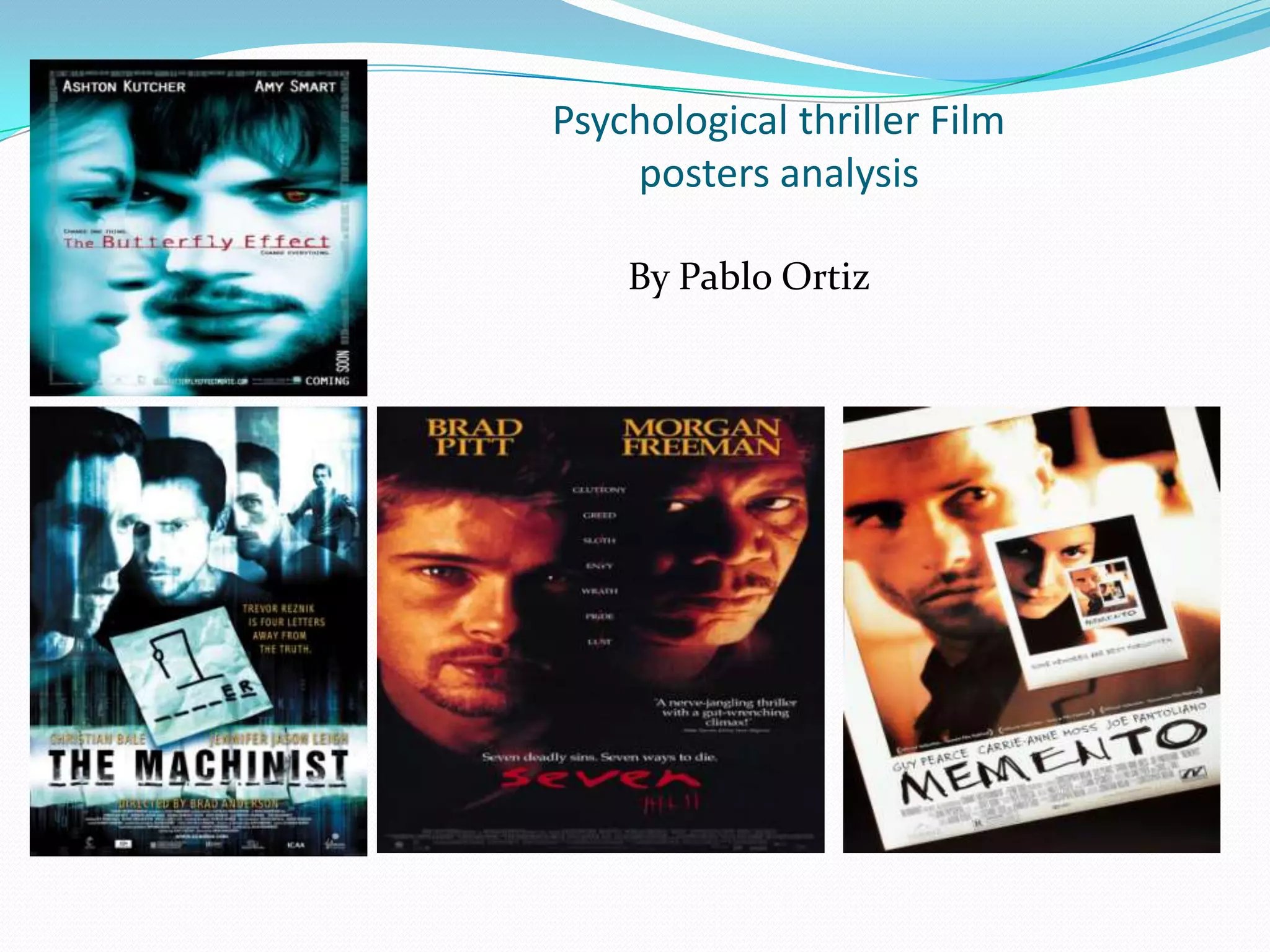Film poster analysis (A2 media studies) | PPTX