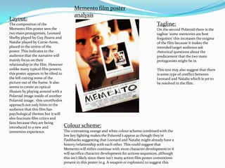 Film poster analysis (A2 media studies) | PPTX