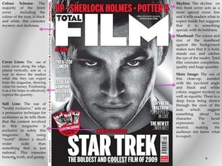 Film Poster's and Magazine Analysis | PPT