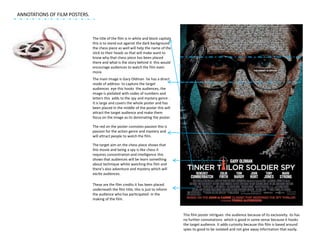 Film poster annotations (2) | PPTX