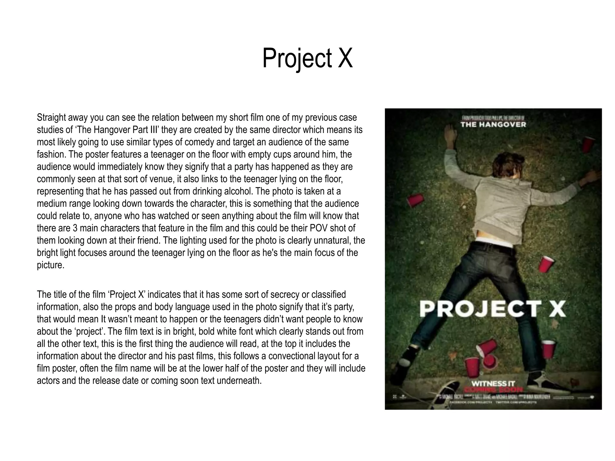 Film poster case studies | PPTX
