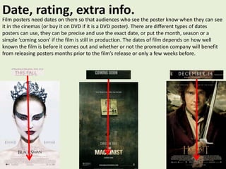 Film posters | PPTX