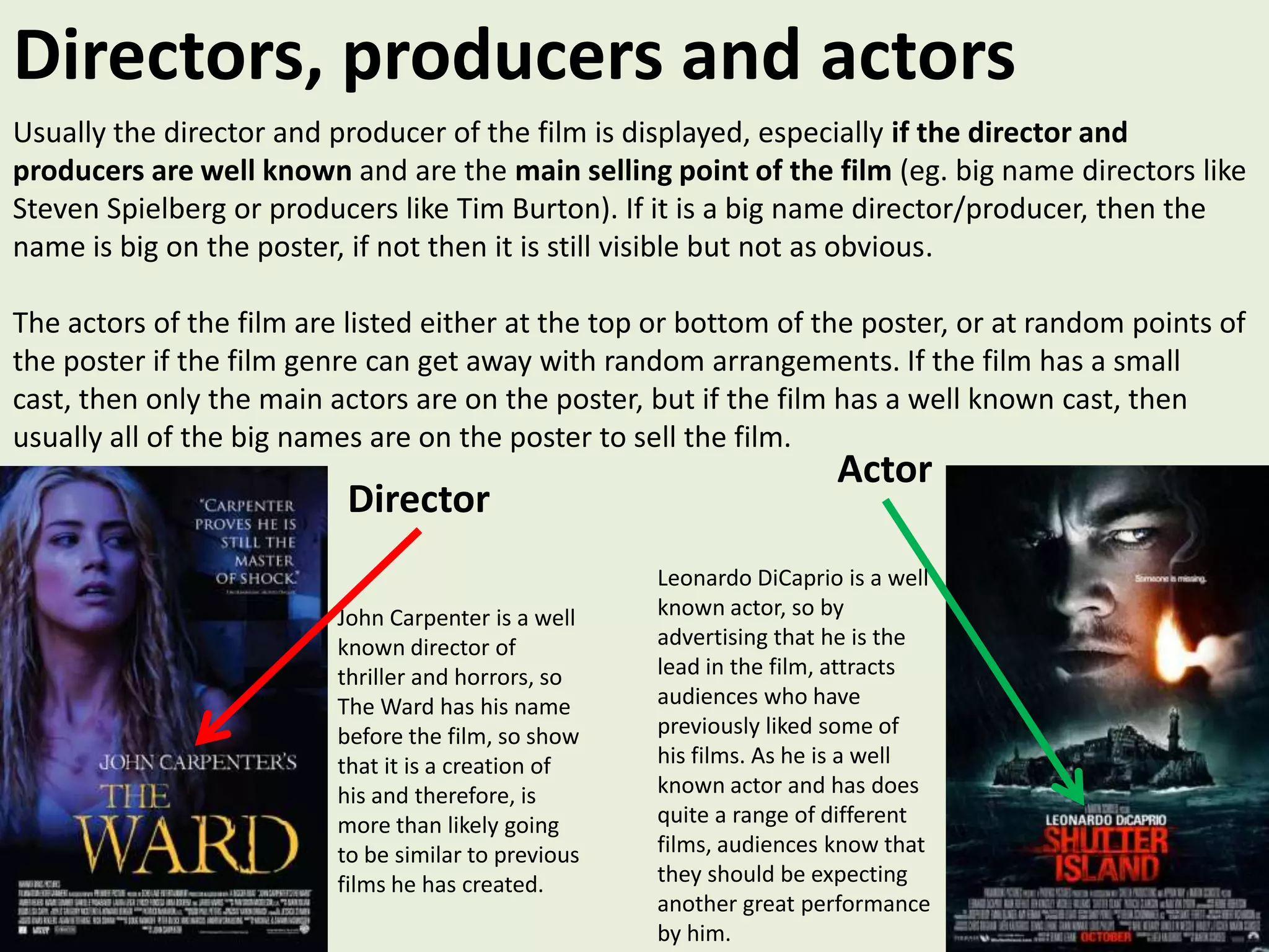 Film poster codes and conventions | PPTX