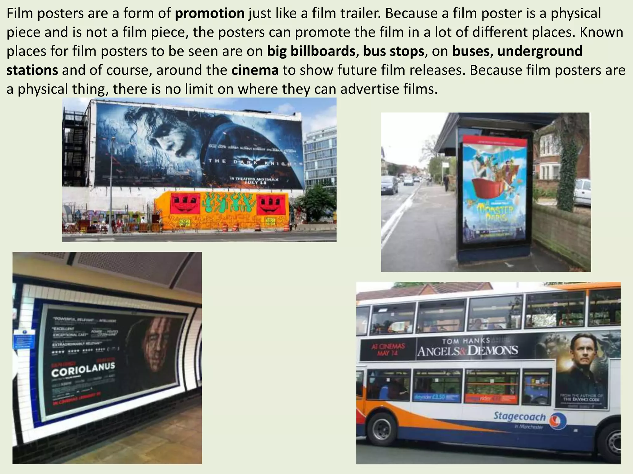 Film poster codes and conventions | PPTX
