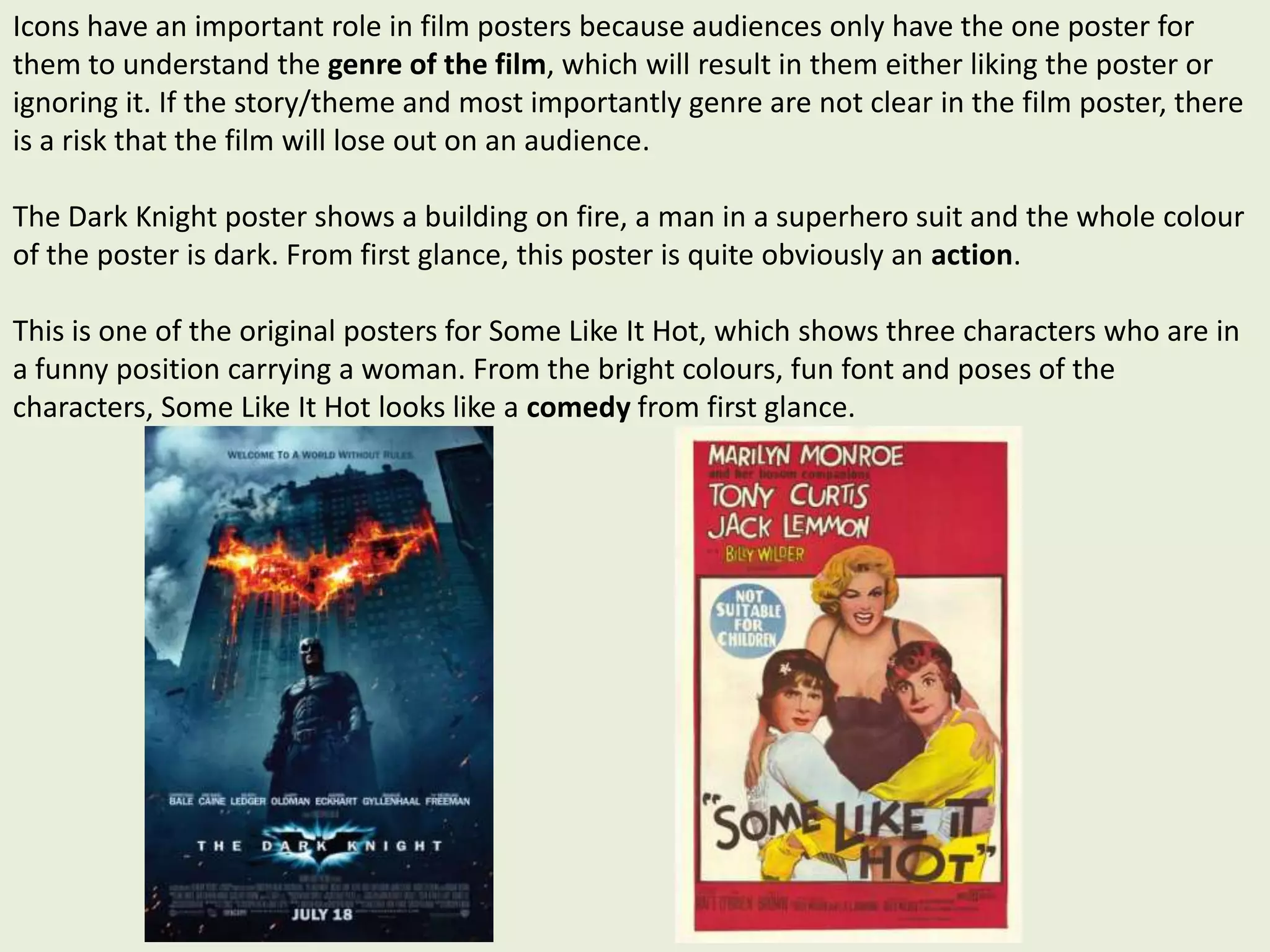 Film poster codes and conventions | PPTX