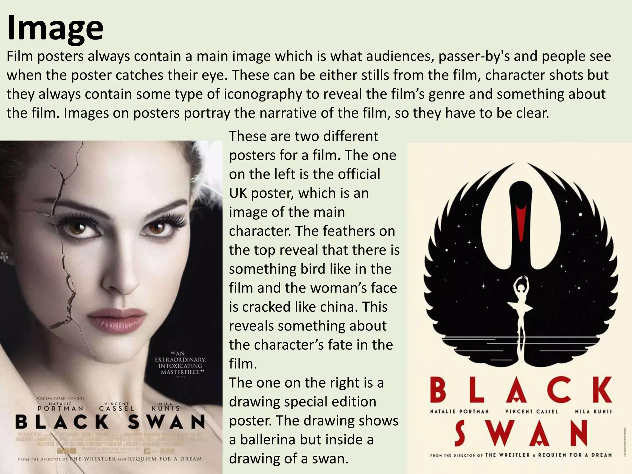 Film poster codes and conventions | PPTX