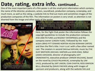 Film poster codes and conventions | PPTX