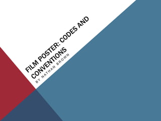 Film postercodes and conventions | PPT