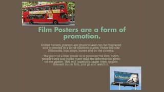 Film Poster Conventions | PPTX