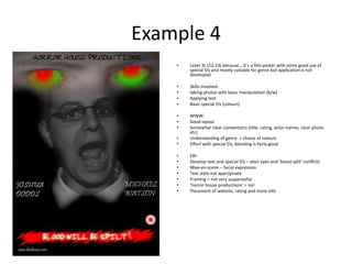 Film poster conventions and analysis | PPTX
