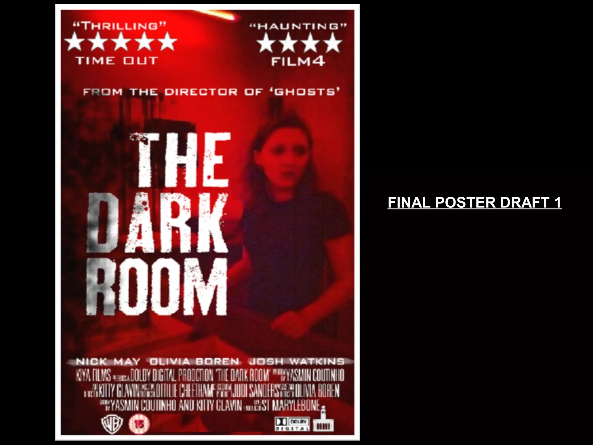 Making my final film poster | PPT