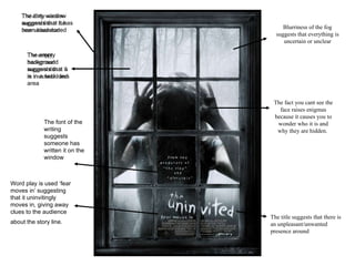 Film poster presentation | PPT