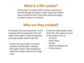 Film poster research | PPTX