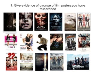 Film poster research | PPTX