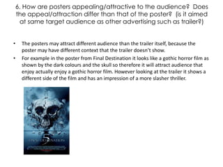 Film poster research | PPTX | Movies | Entertainment