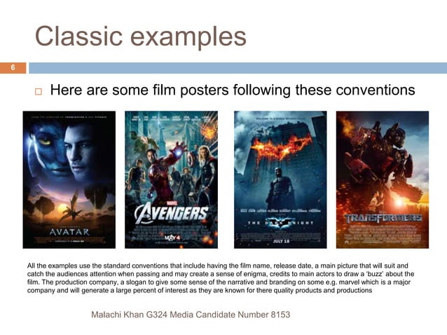 G324 Media Studies Film Poster Research | PPT