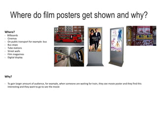 Film poster research | PPT