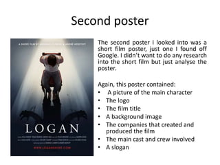 Research - Film poster | PPTX