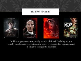 Film poster research Media studies | PPTX | Movies | Entertainment