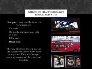 Film poster research Media studies | PPTX | Movies | Entertainment
