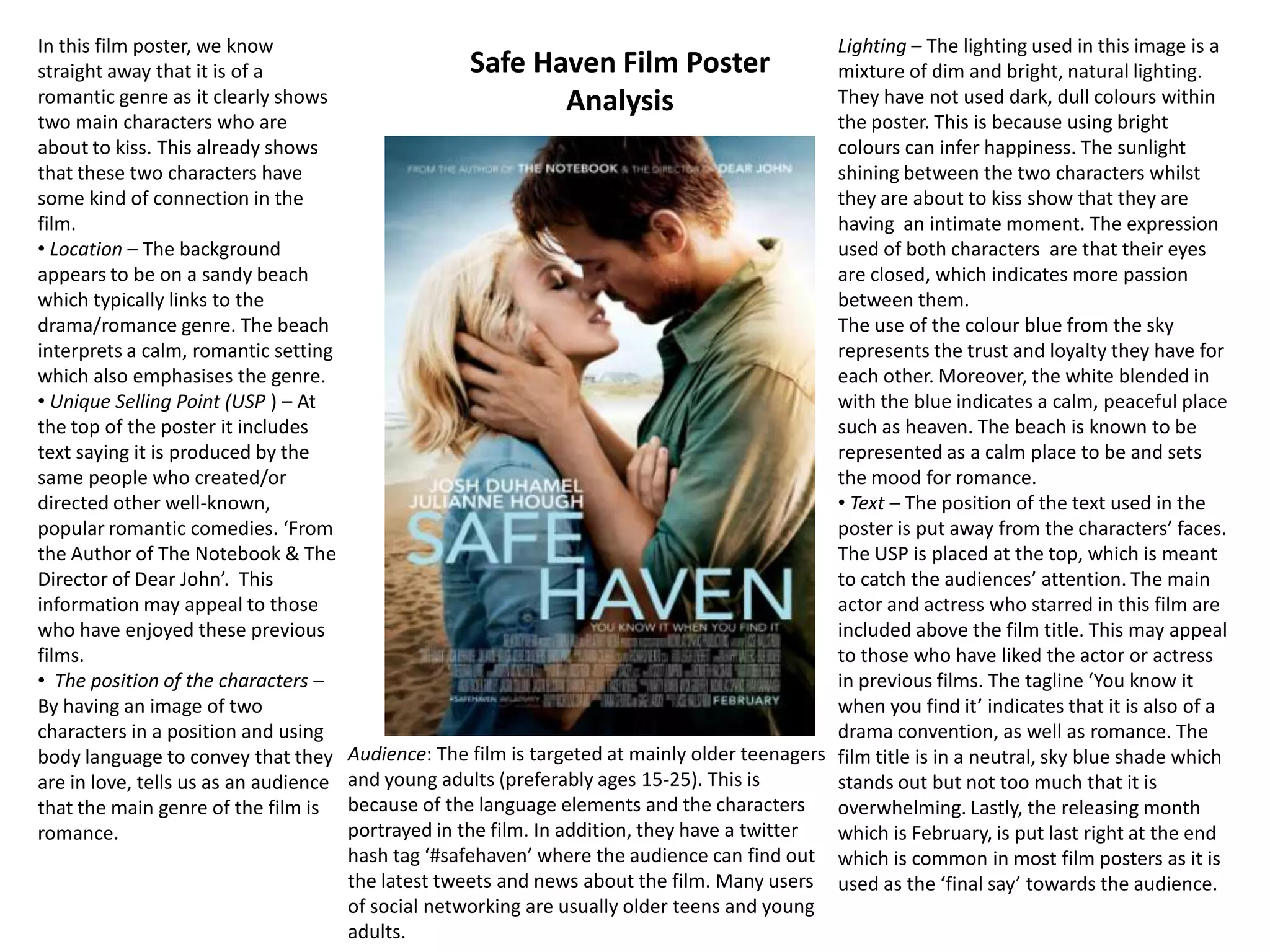 Film Posters Analysis | PPT