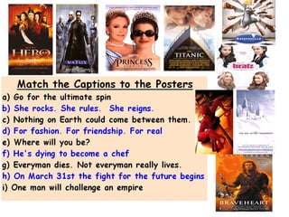 Film Poster Captions | PPT