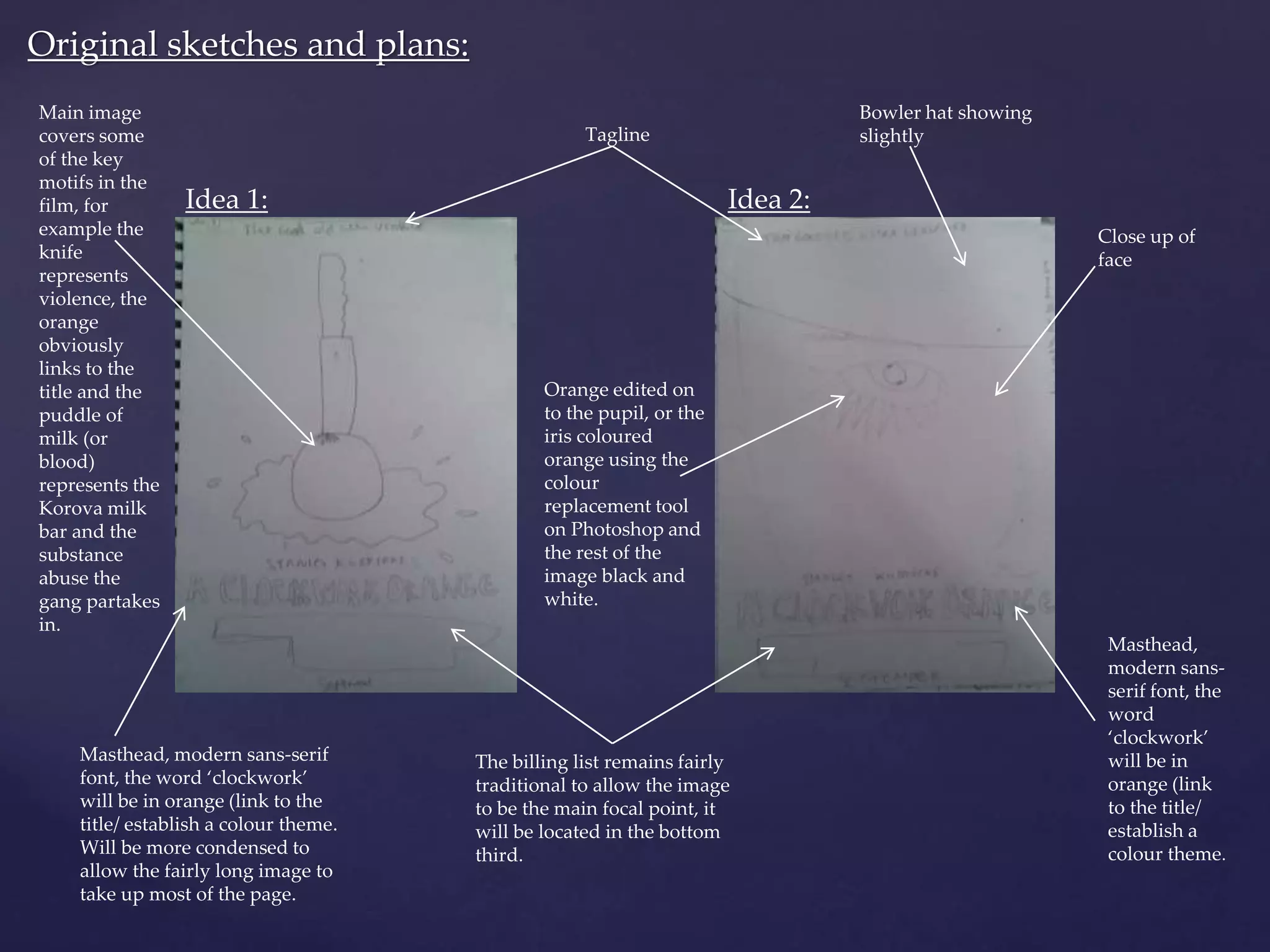 Film poster task | PPTX | Video Production | Content Production