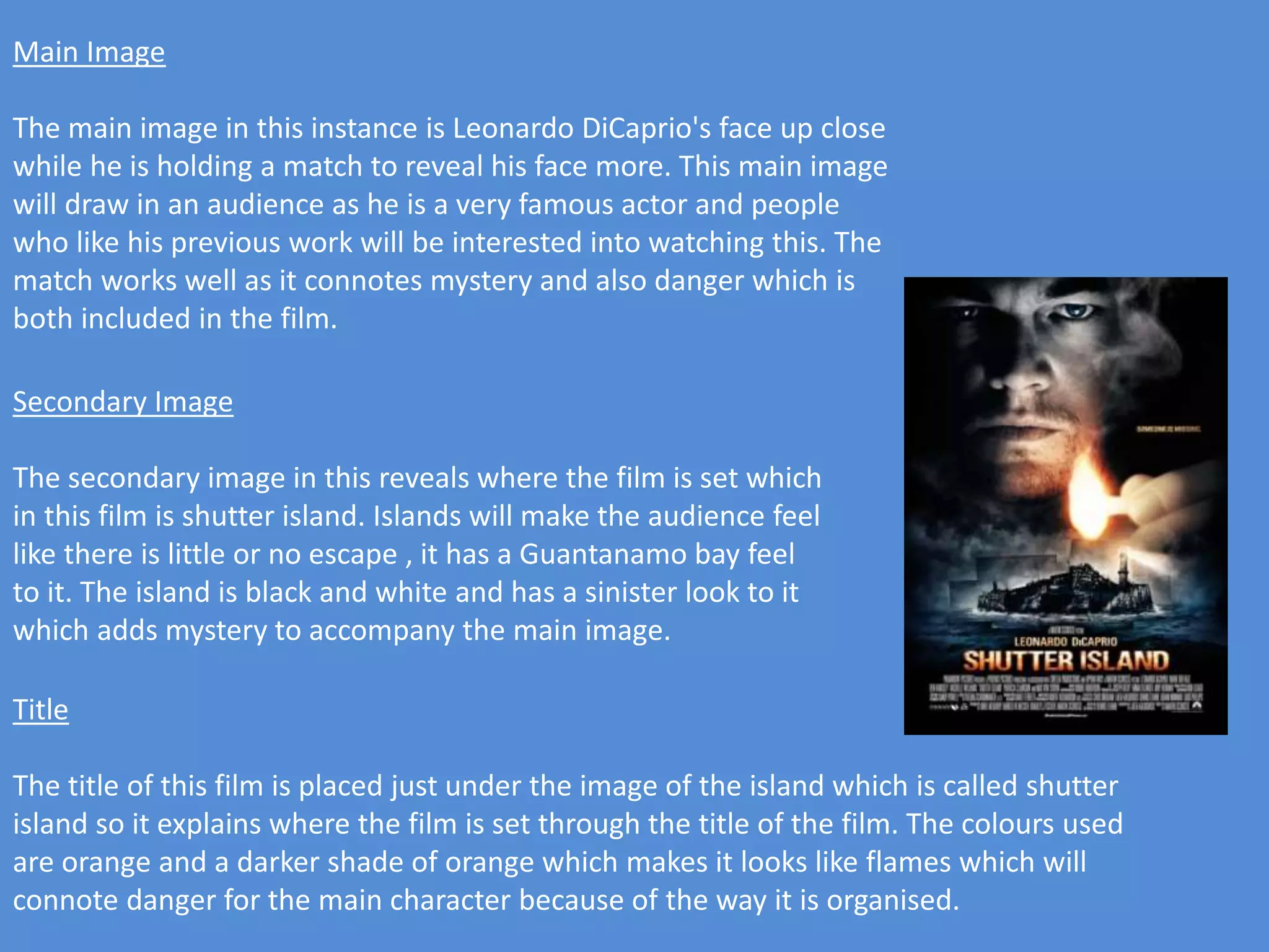 Film poster terminology and features | PPT