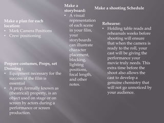 Film pre -production | PPTX