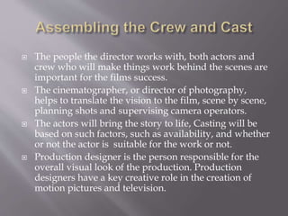 Film pre -production | PPTX