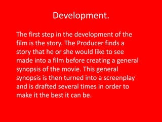 Film production | PPTX | Video Production | Content Production