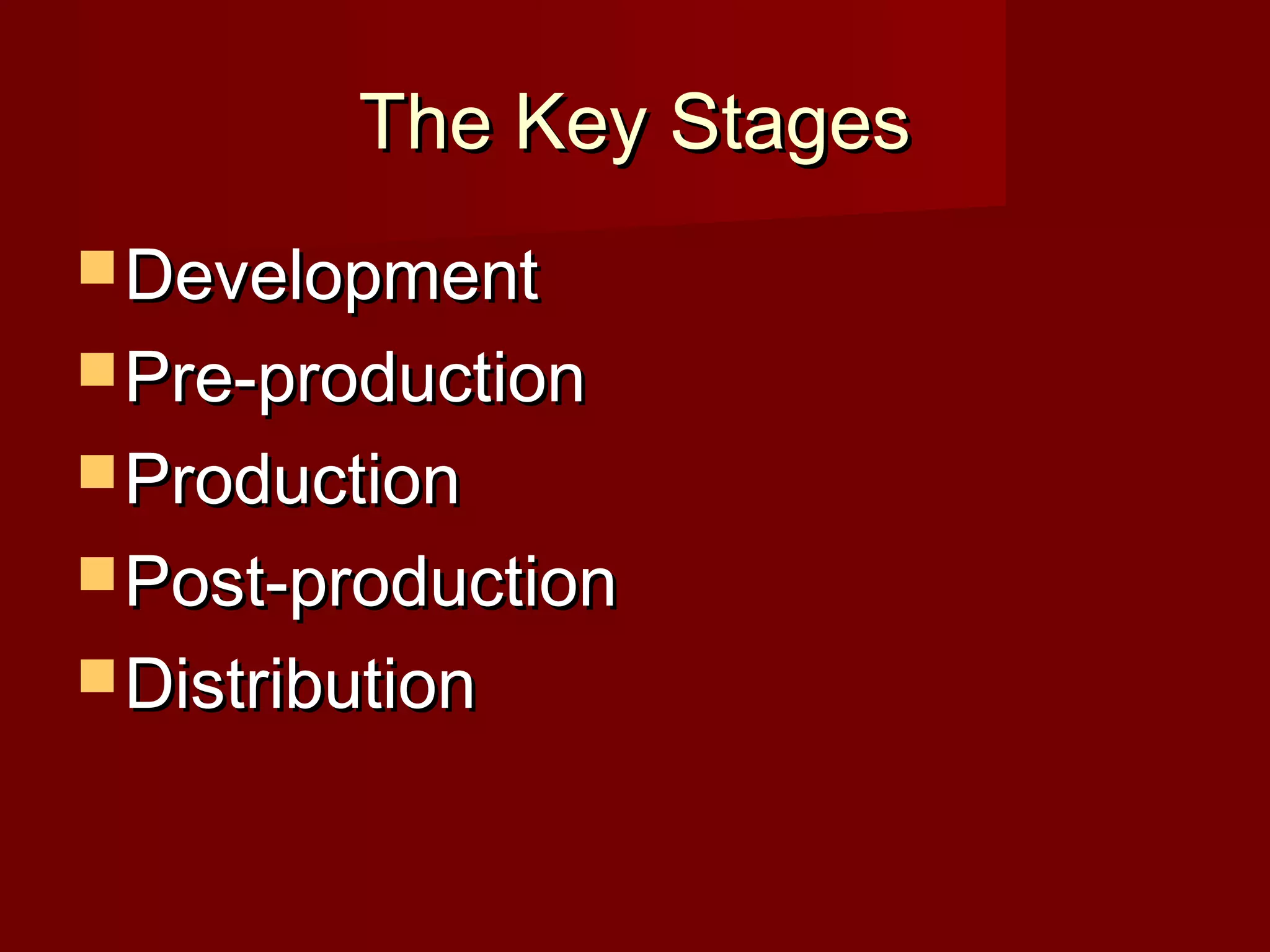 Film production | PPT