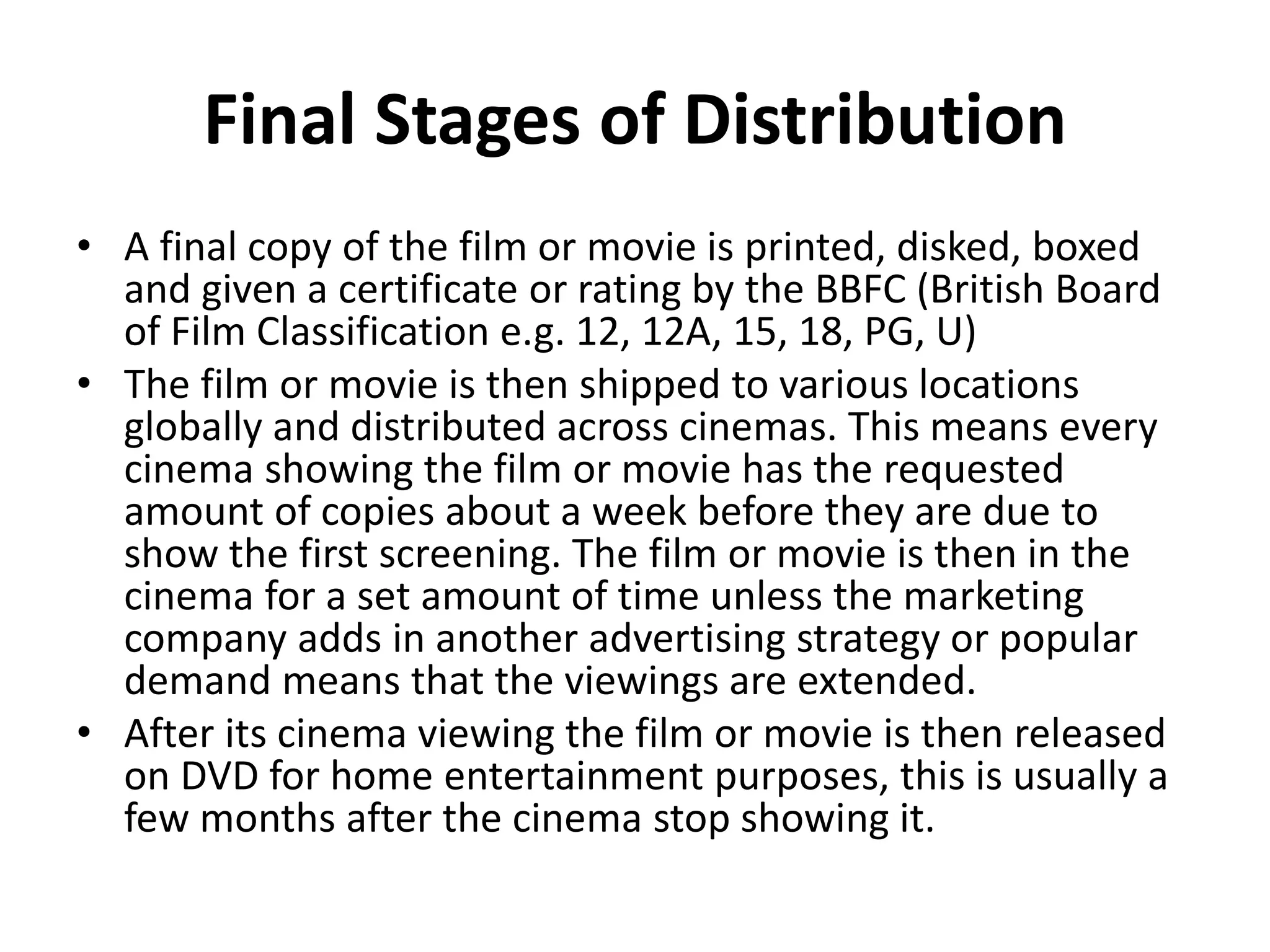 Film production | PPTX