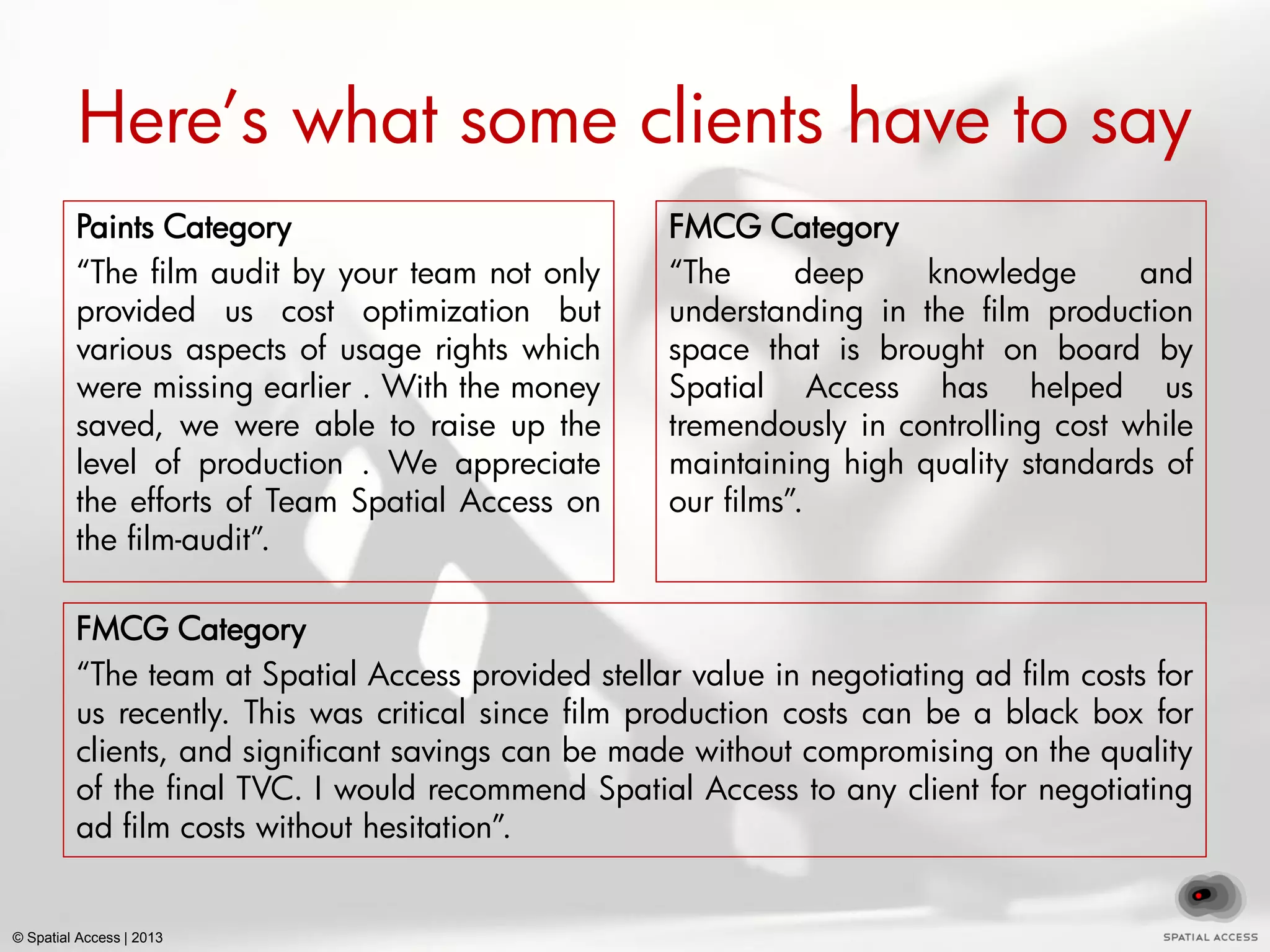 Film Production Audit - An Intro | PDF
