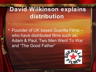 Film production distribution process 11 11 2015 | PPT