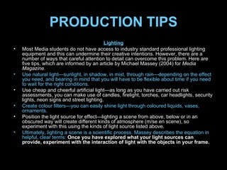 Film production guide | PPT
