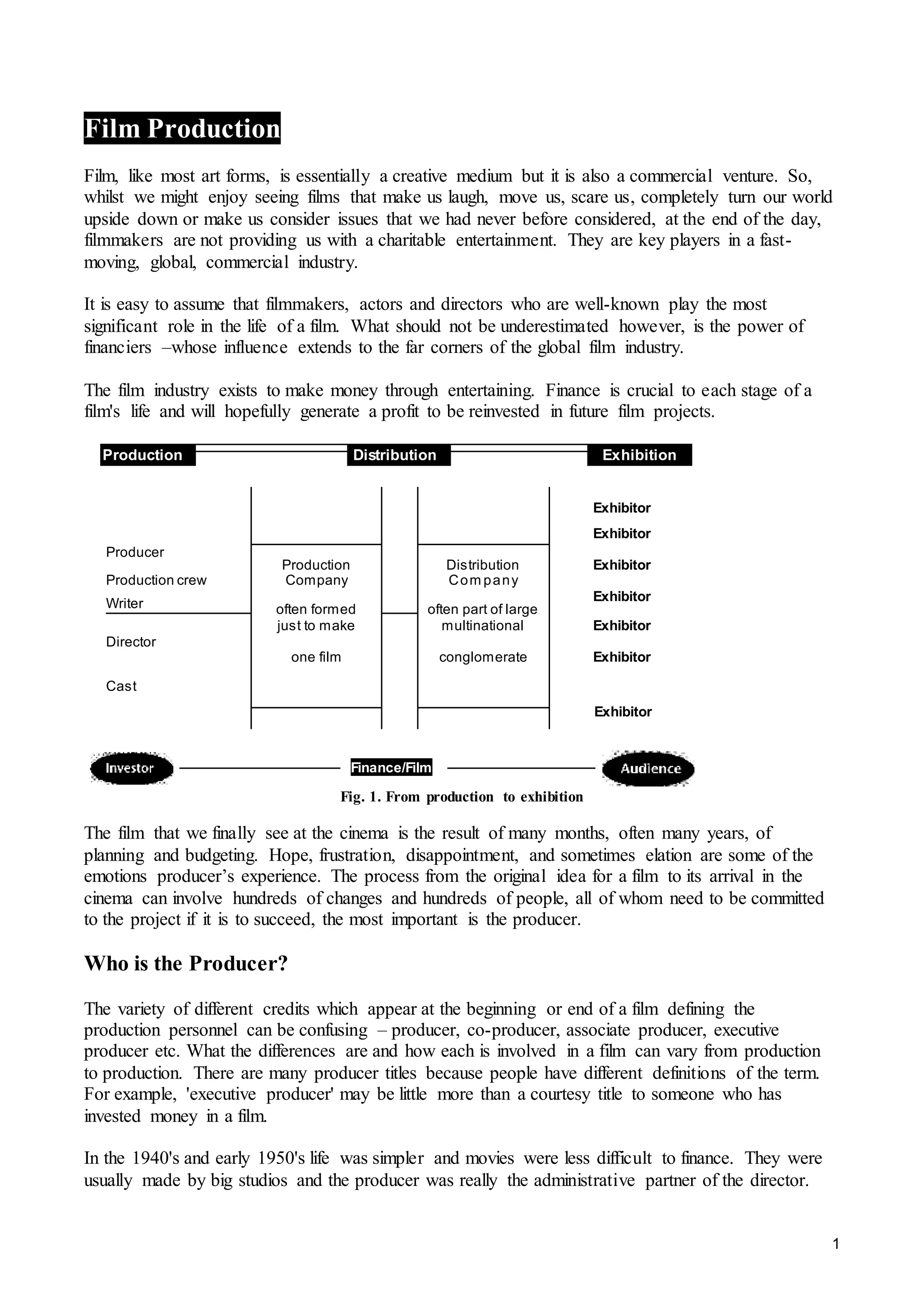 Film production guide | DOCX