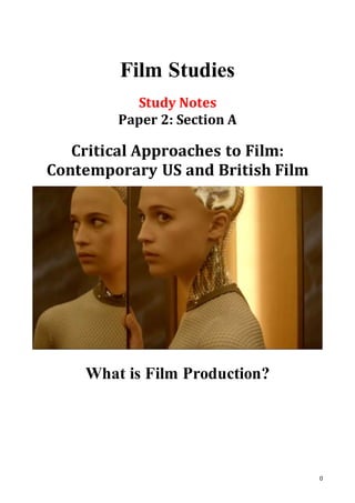 Film production guide | DOCX | Screenwriting | Content Production