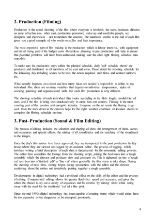 Film Production Guide | DOCX