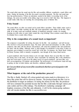 Film Production Guide | DOCX