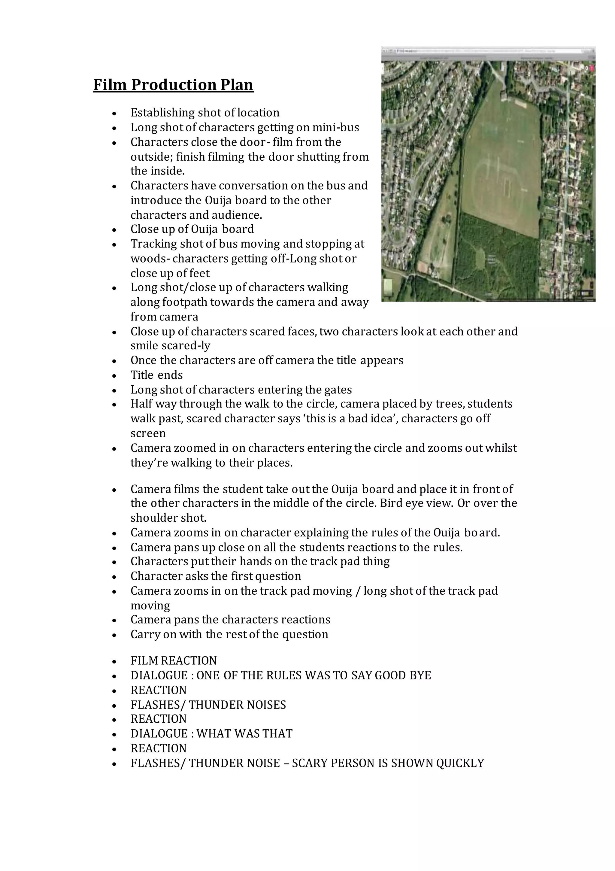 Film production plan | PDF