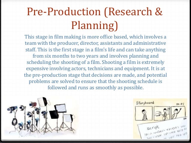 Film production stages